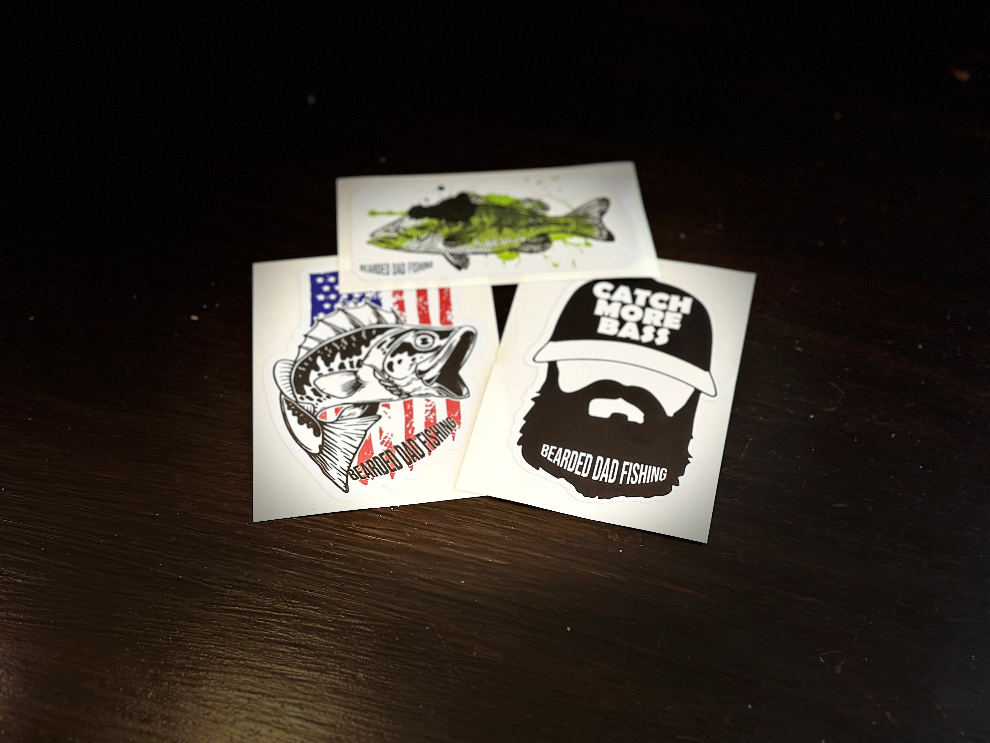 Sticker Pack - Bass Series – Kayak Fishing Dads